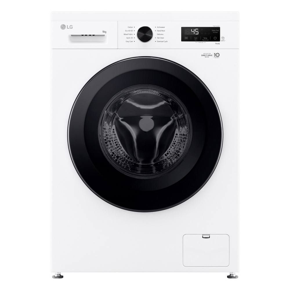 LG F4X1009NWK 9kg 1400 Spin Washing Machine | Williams Electrical
