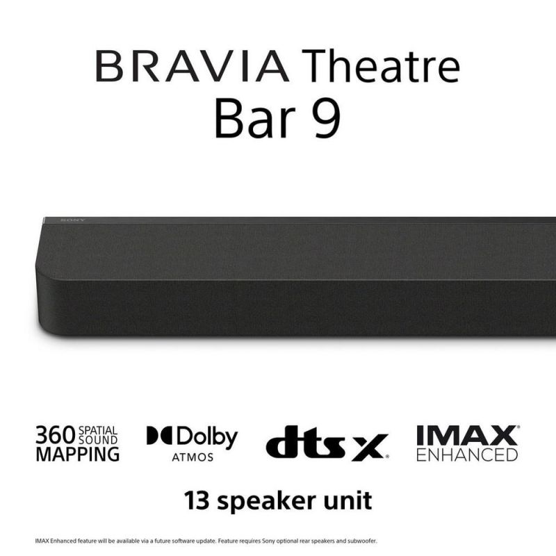 Sony HTA9000.CEK 7.0.2 Dolby Atmos® Soundbar - Black | SON-HTA9000.CEK