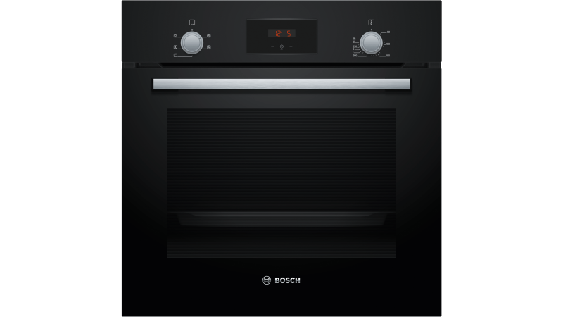 Bosch HHF113BA0B Built-In Electric Oven with 3D Hot Air | Black